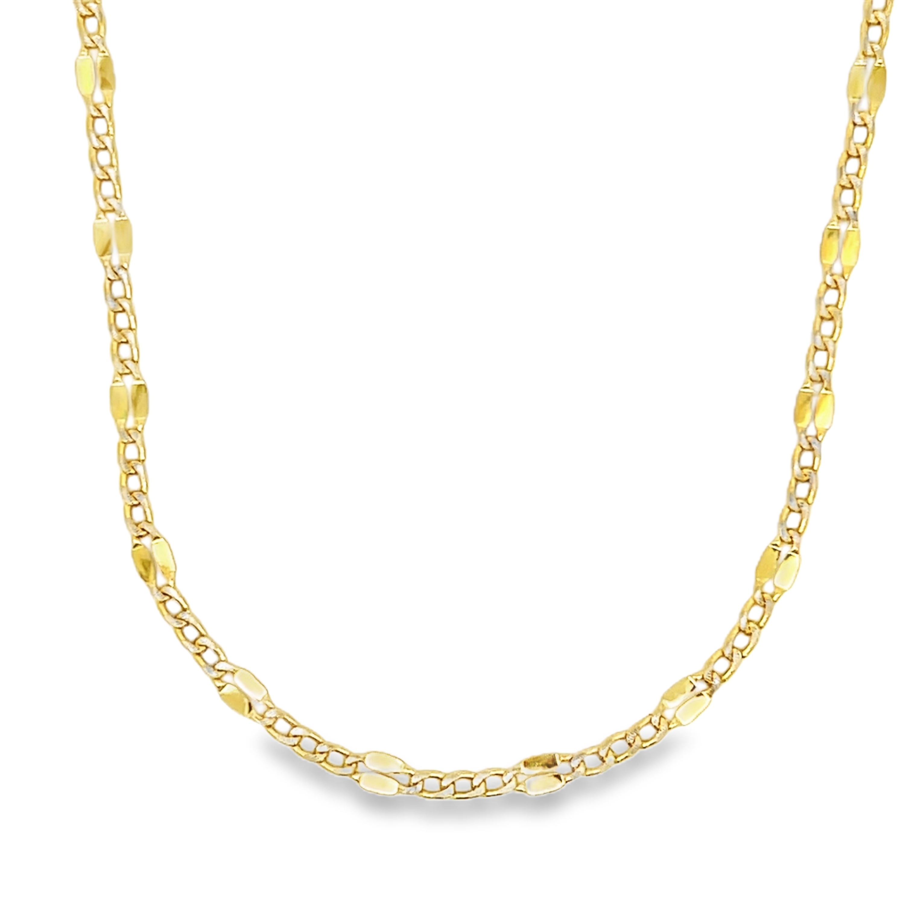 Figaro link chain gold store