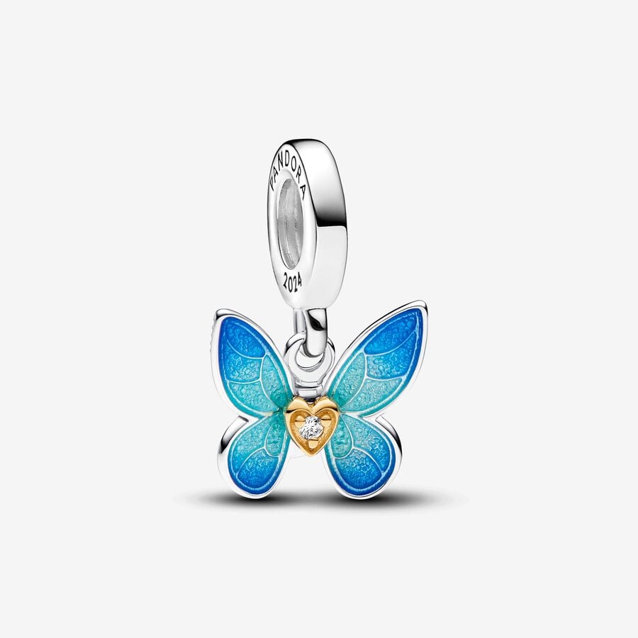 Pandora Club 2024 Butterfly Dangle Charm Arezzo Jewelers Elmwood Park IL 763082C01