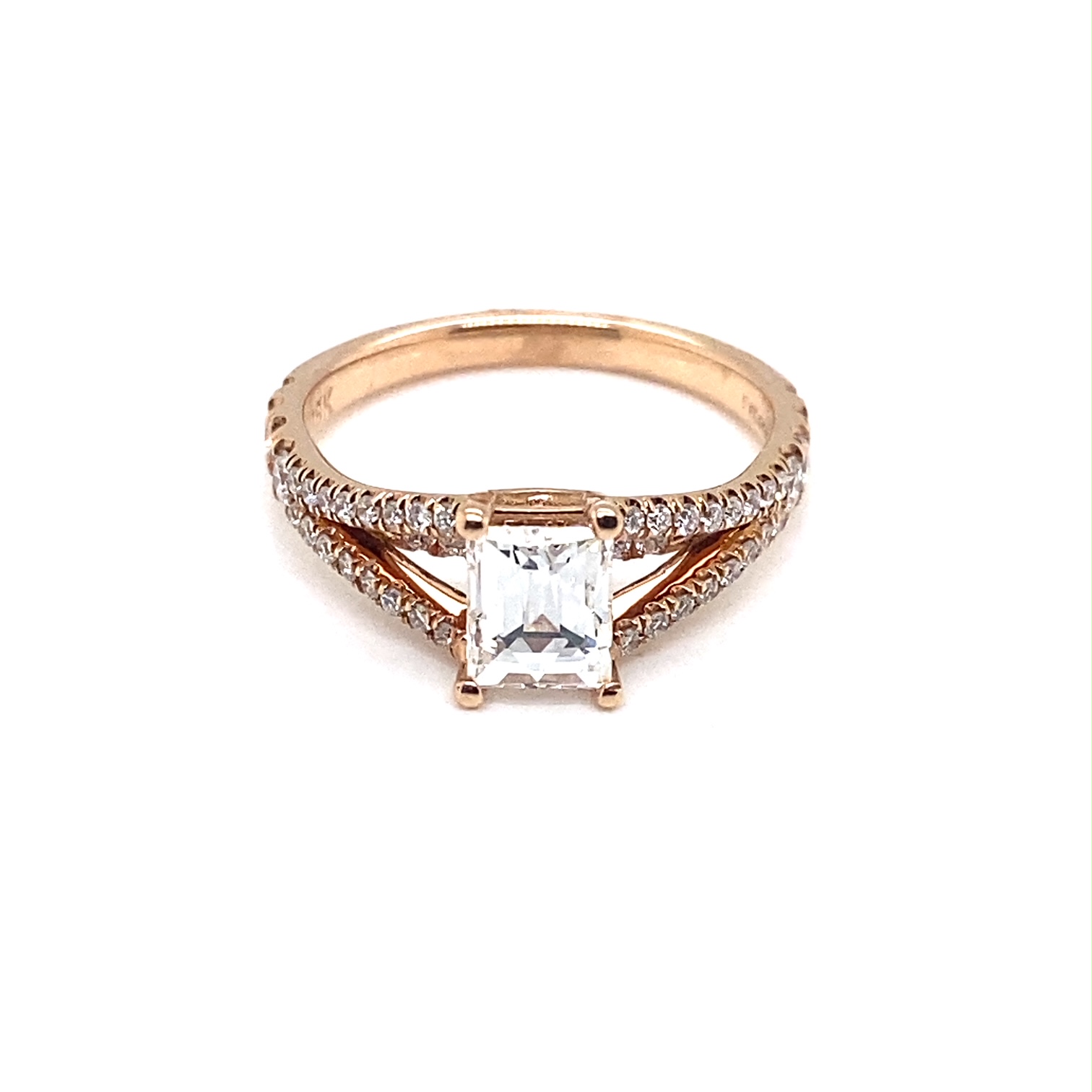 Diamond Engagement Ring 001-100-00009 Islamorada | Blue Marlin Jewelry ...