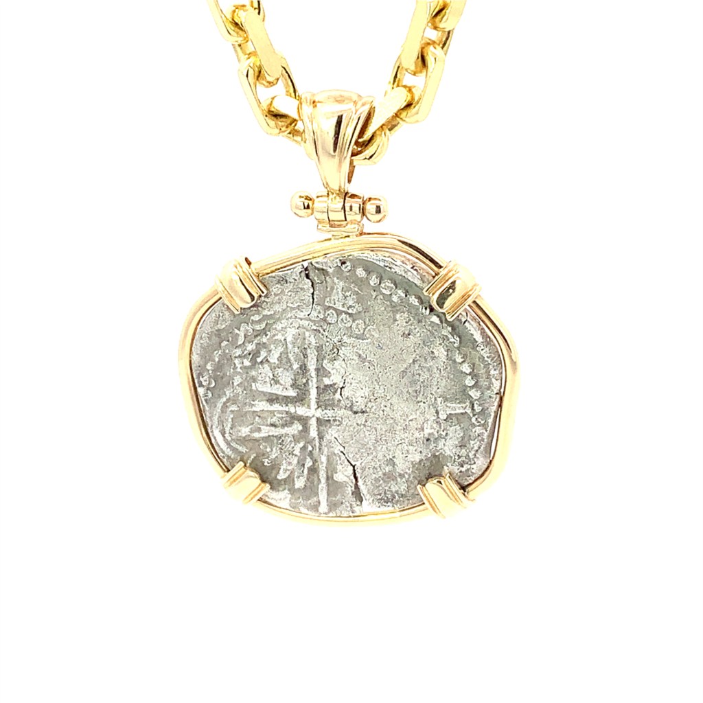 2 Reale Atocha Coin 001-103-00063 - Ancient/Historical Coins | Blue ...