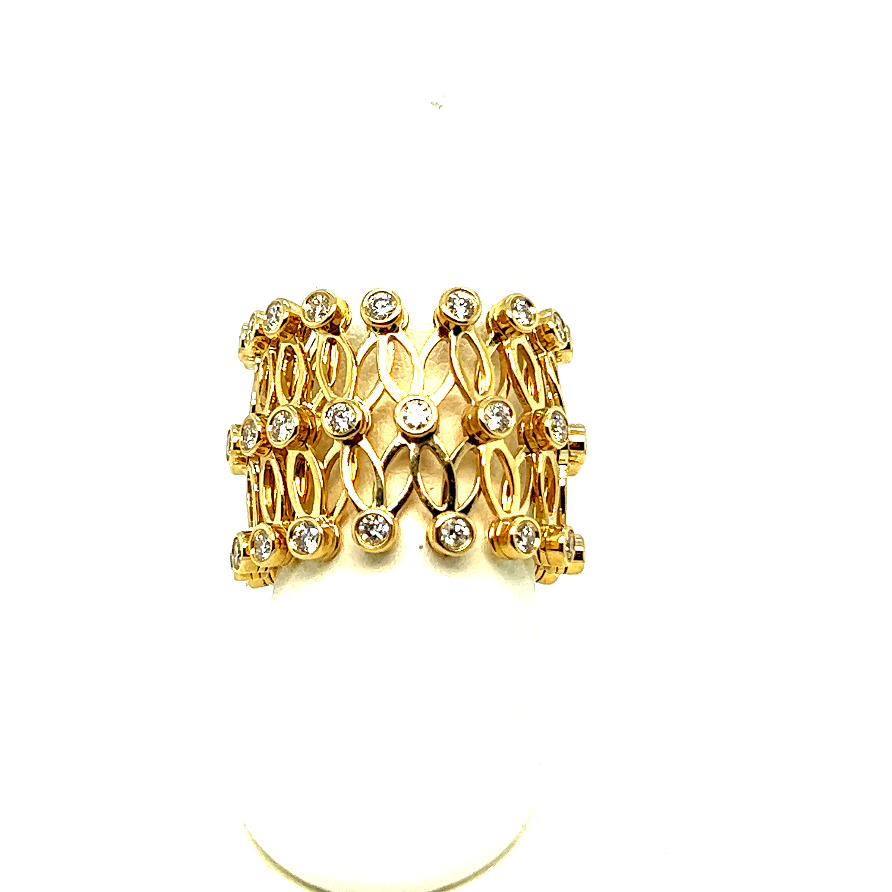 expanding diamond ring