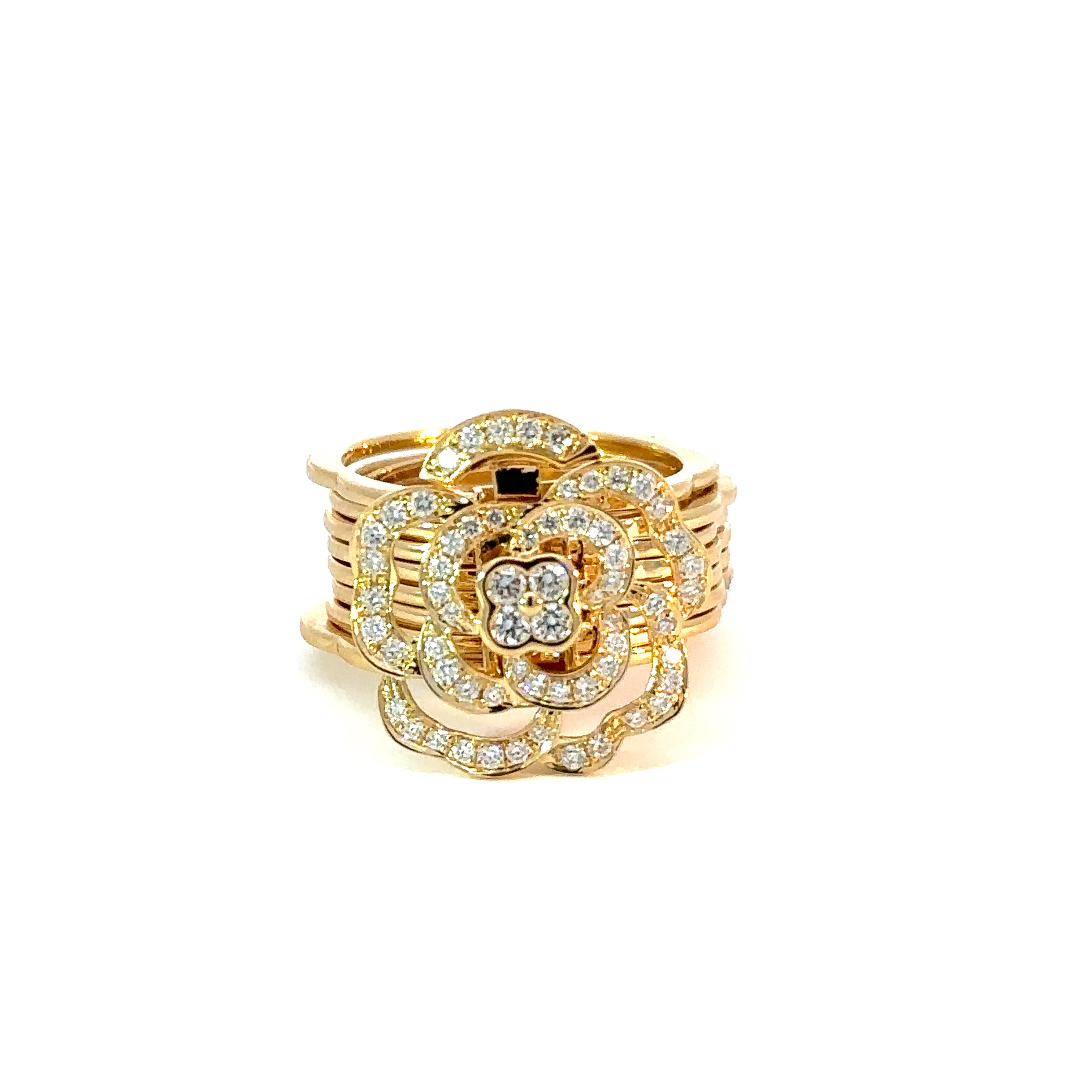 Diamond Flower Ring and Bracelet 002-130-00934 Islamorada | Blue Marlin ...