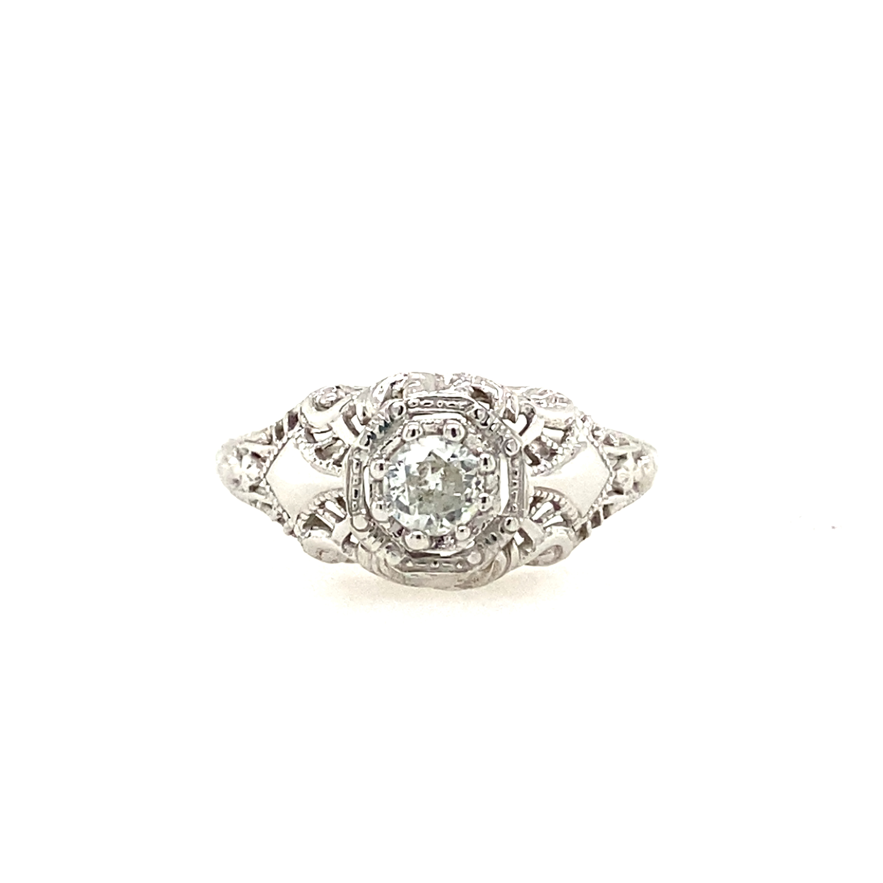 Vintage and Estate Jewelry Engagement Ring 002-102-2000037 | R. Bruce ...