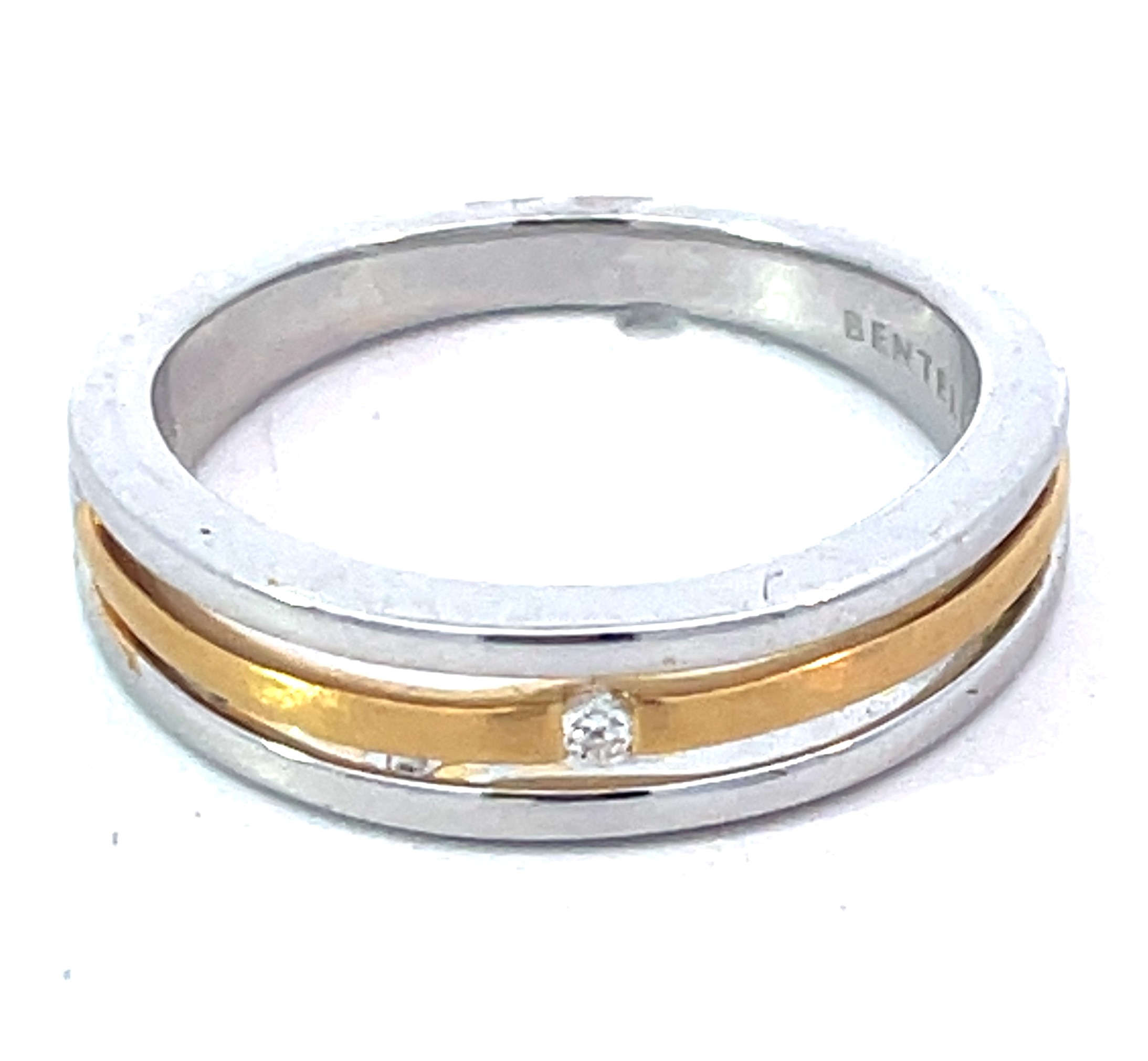 SS ring with dias .02ctw 001-630-00624 - Silver Rings | Charles ...