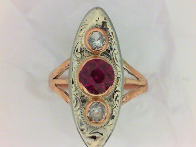 corundum gemstone ring