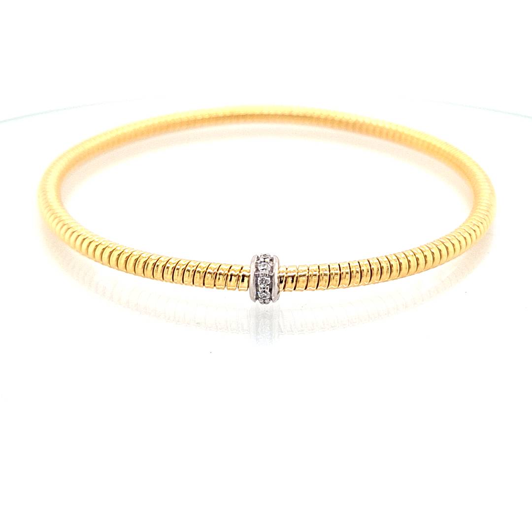 14ct gold bangle