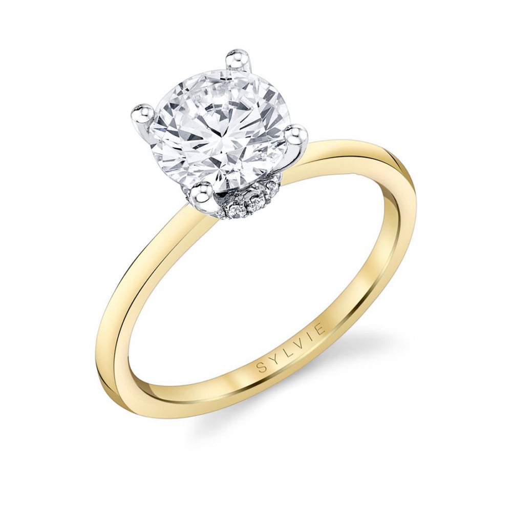 Sylvie Sylvie Diamond Ring 001 135 00010 DeScenza Diamonds DeScenza Diamonds Boston MA