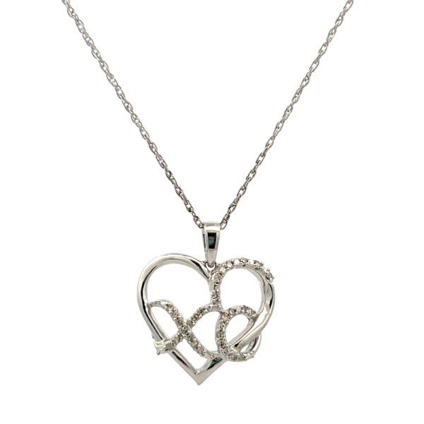 Xo heart necklace store
