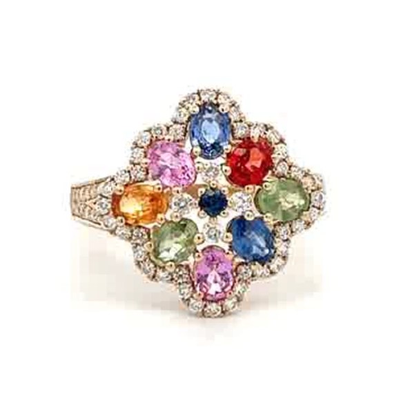 Fashion Ring 002-200-10145 - Women's Colored Stone Rings | Dickinson ...