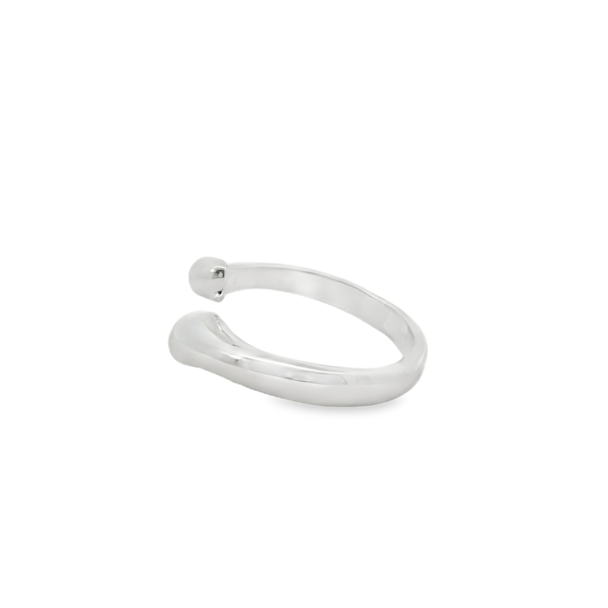 Sterling Silver Double Satin Bypass Ring 001-620-00403 | Erica DelGardo ...