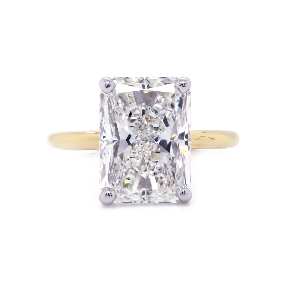 Radiant Cut Diamond Solitaire Ring 001-100-00161 Campbell | Joe Escobar ...
