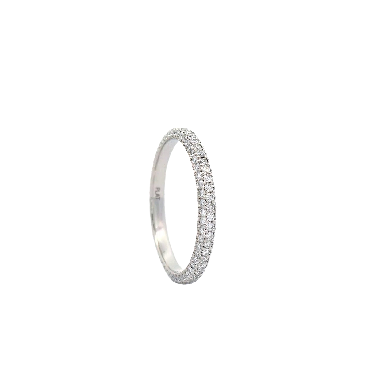 Delicate Pave Diamond Eternity Band 001-120-11386 Campbell | Joe ...