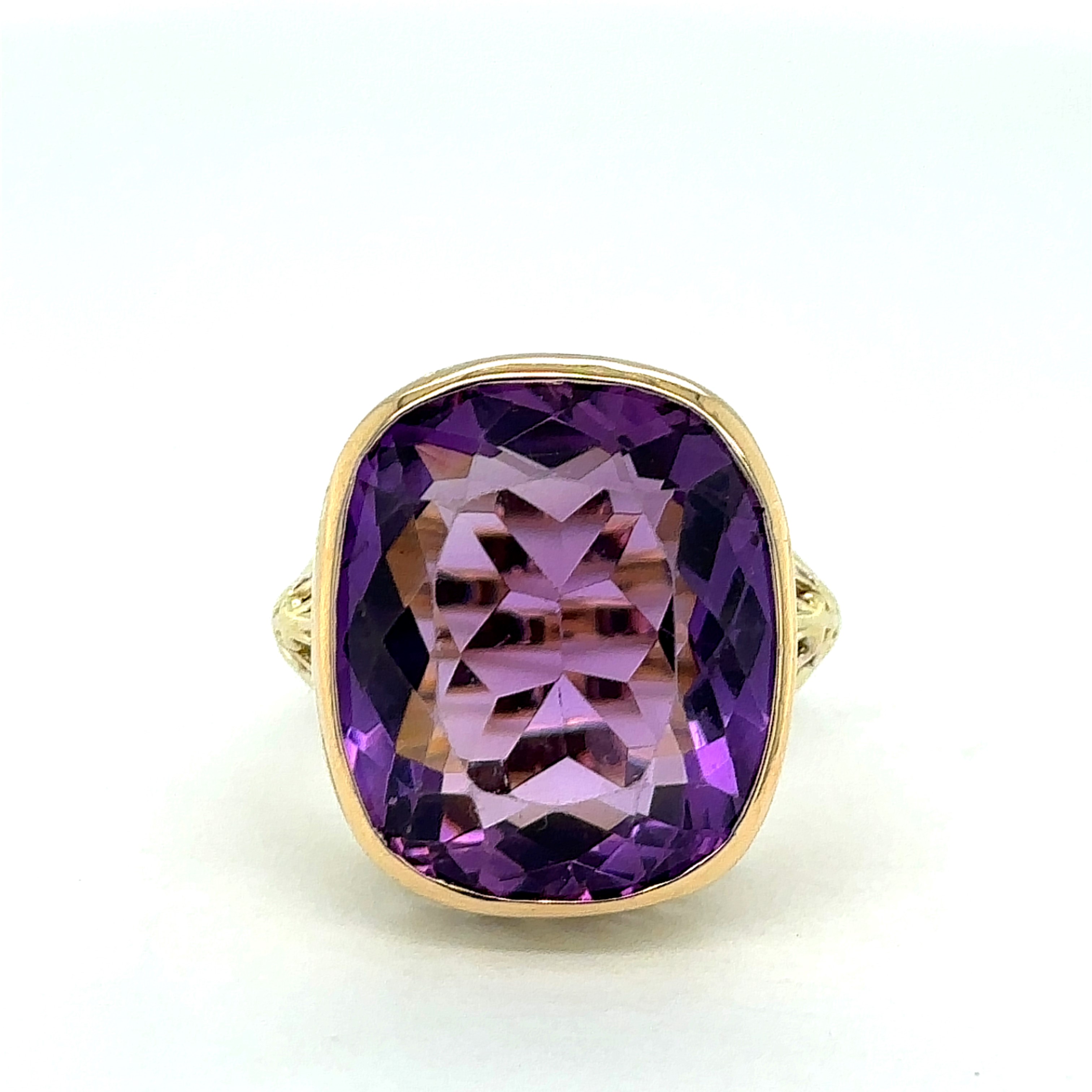 amethyst stone ring