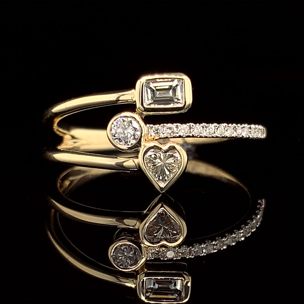 Expanding Diamond Ring