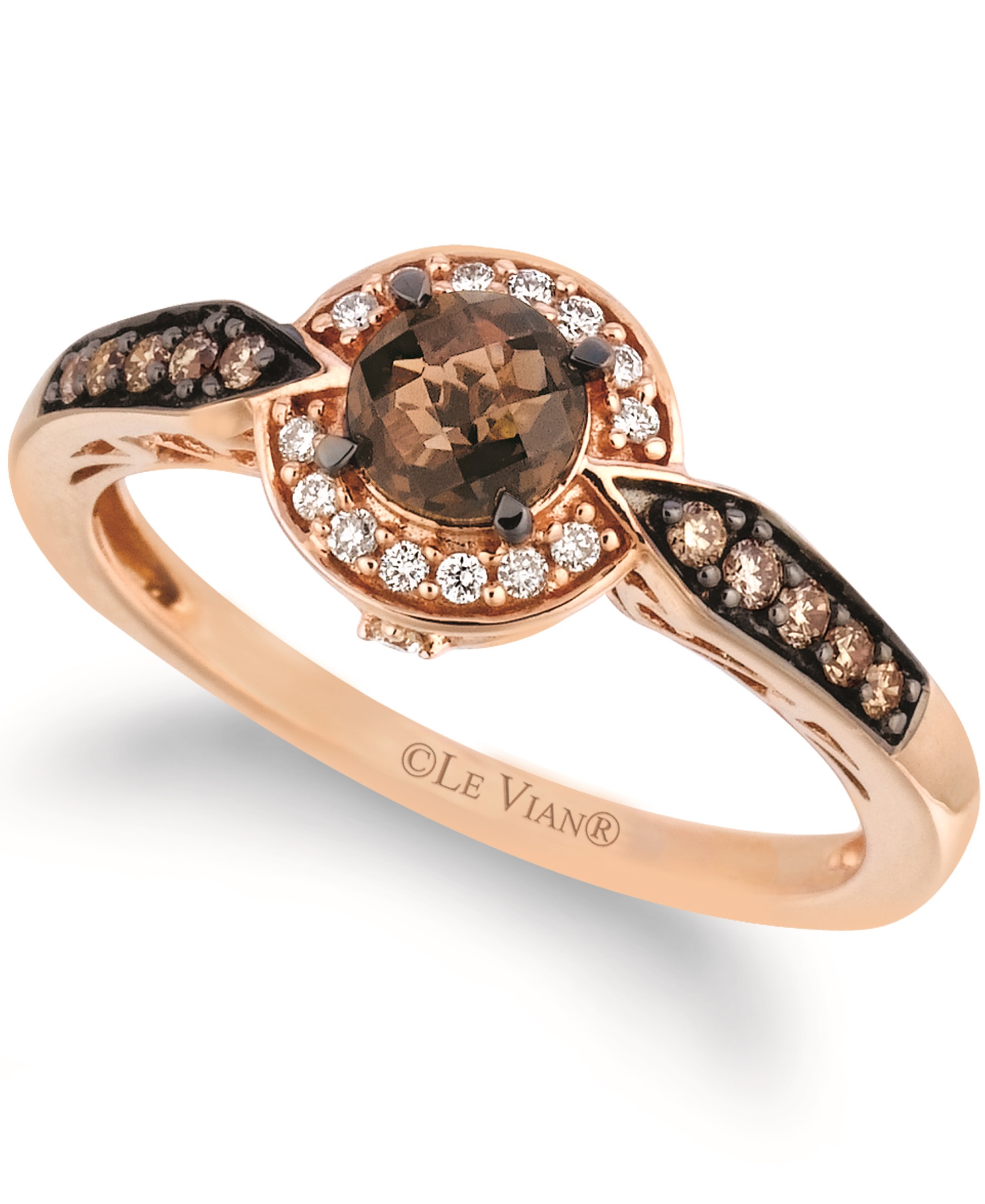Le Vian Chocolate Quartz Ring