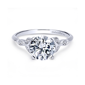 Semi-Mount Engagement Rings 001-140-00853 | Harris Jeweler | Troy, OH