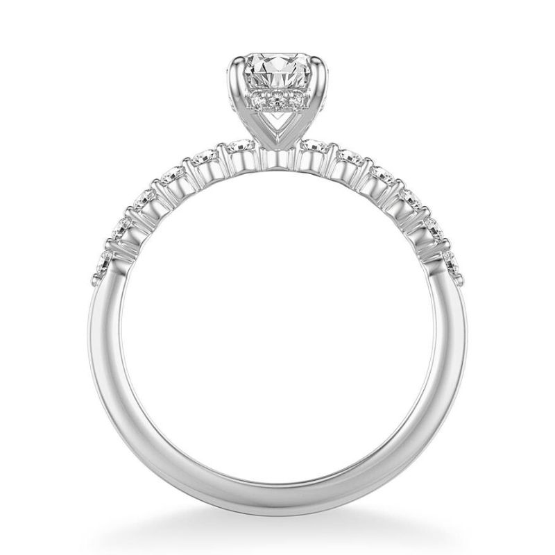 Frederick Goldman Semi-Mount Engagement Rings 001-140-01619 | Harris ...