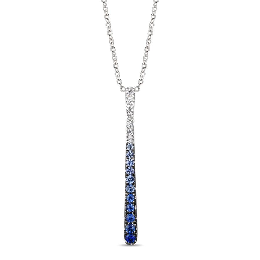 Le Vian Denim Ombre Sapphire Pendant