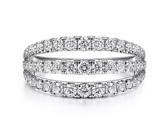 Tri-Fecta Must Have Triple Row Diamond Ring from The Lusso C | Holliday ...