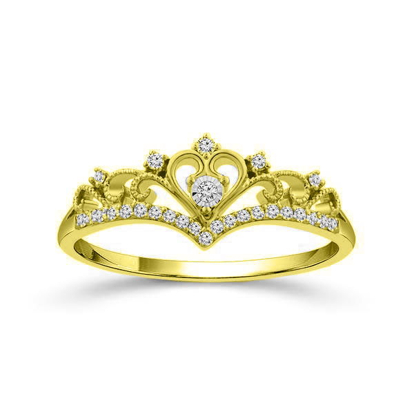 queen crown diamond ring