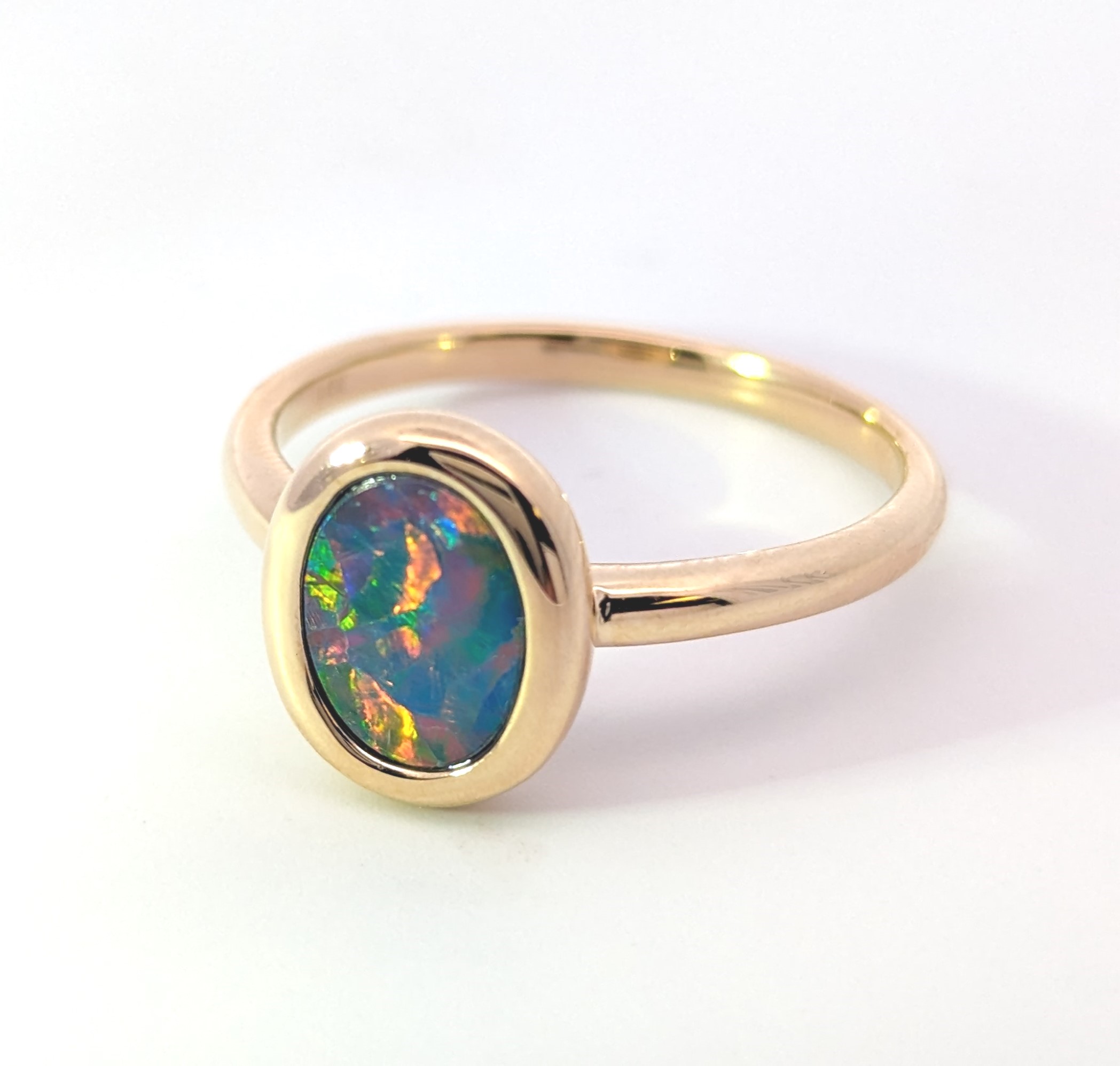 opal doublet ring
