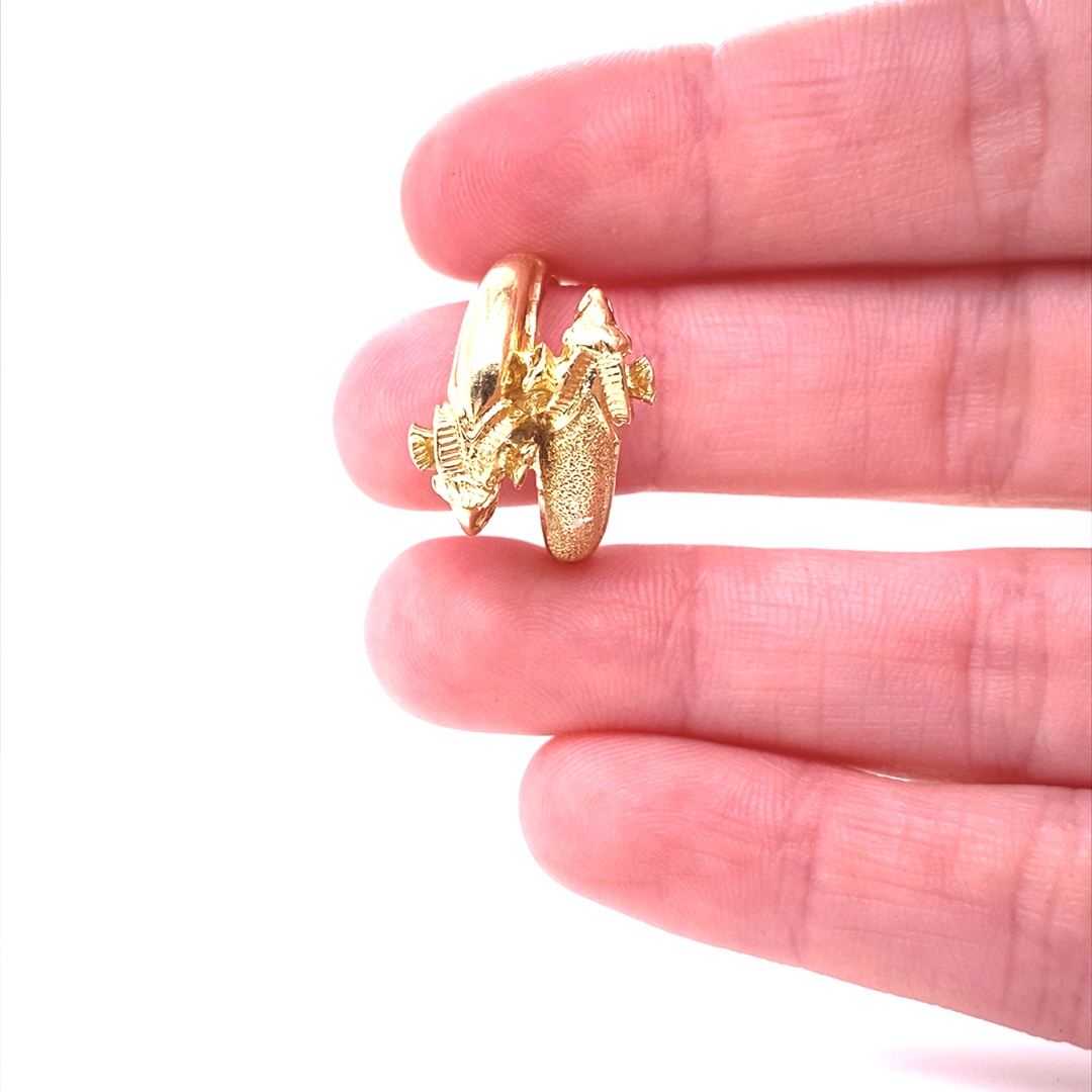 gold ram ring