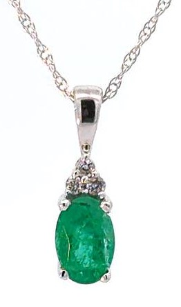 Colored Stone Pendants 001-230-00464 10KW Gardendale | Jeff Dennis ...