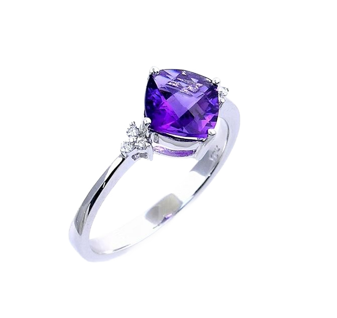 february birthstone ring