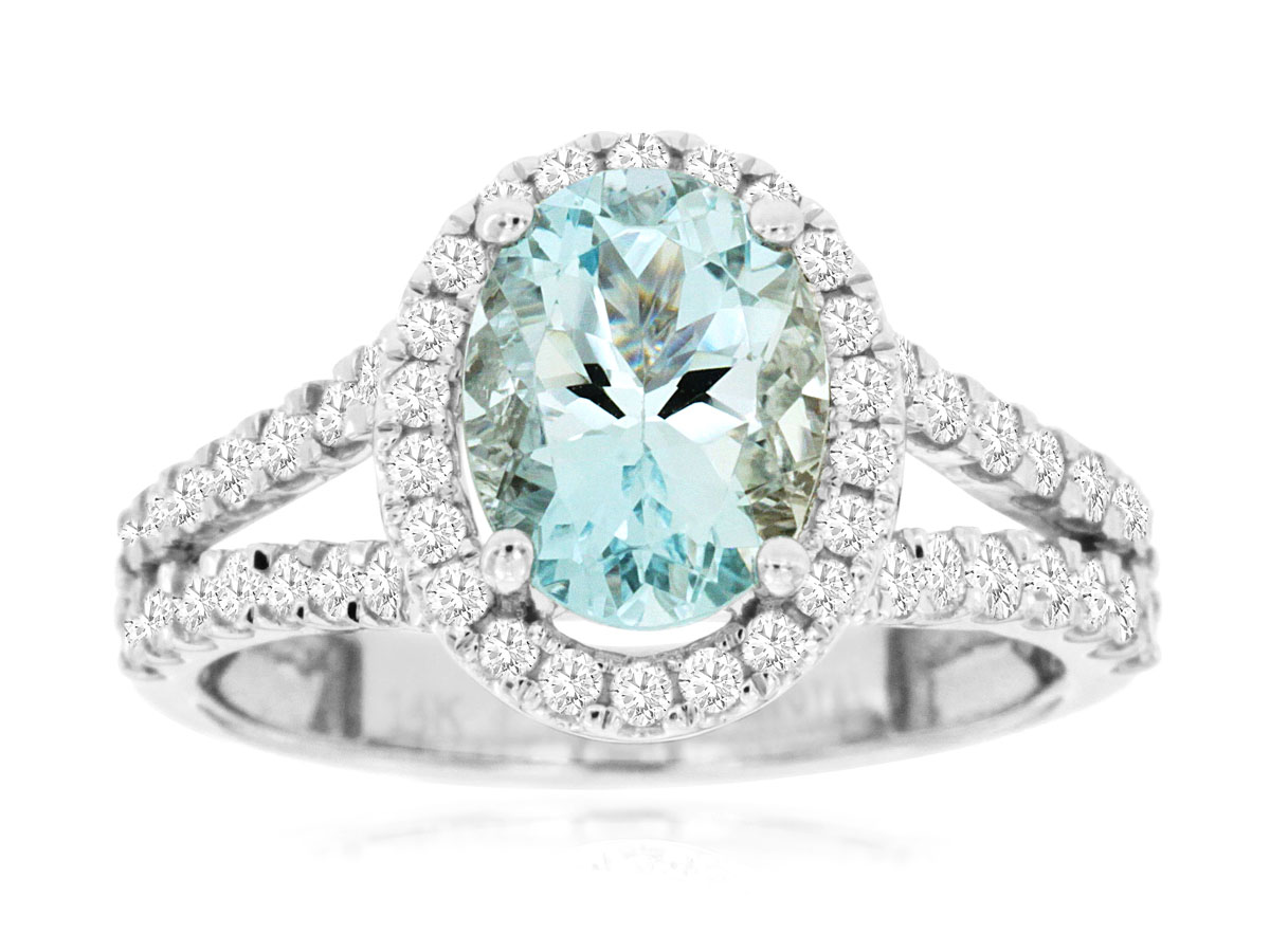 Colored Stone Ring 001-200-08030 14KW - Colored Stone Rings | Jim ...