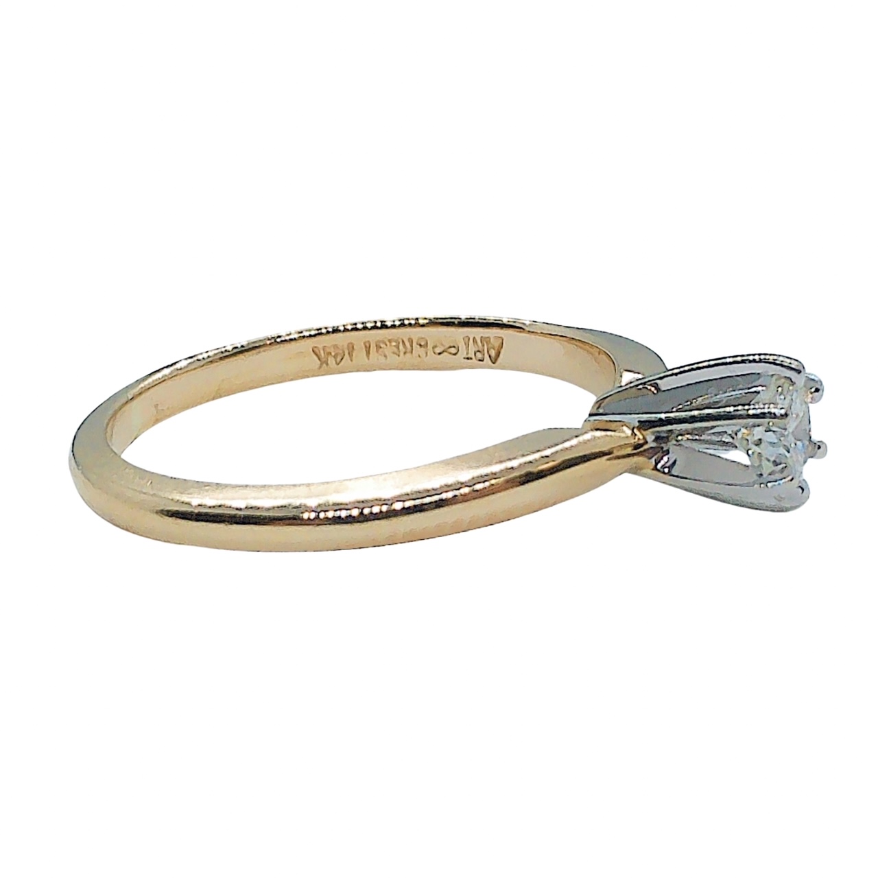 Solitaire Diamond Engagement Ring 001-100-01325 Cary | Joint Venture ...