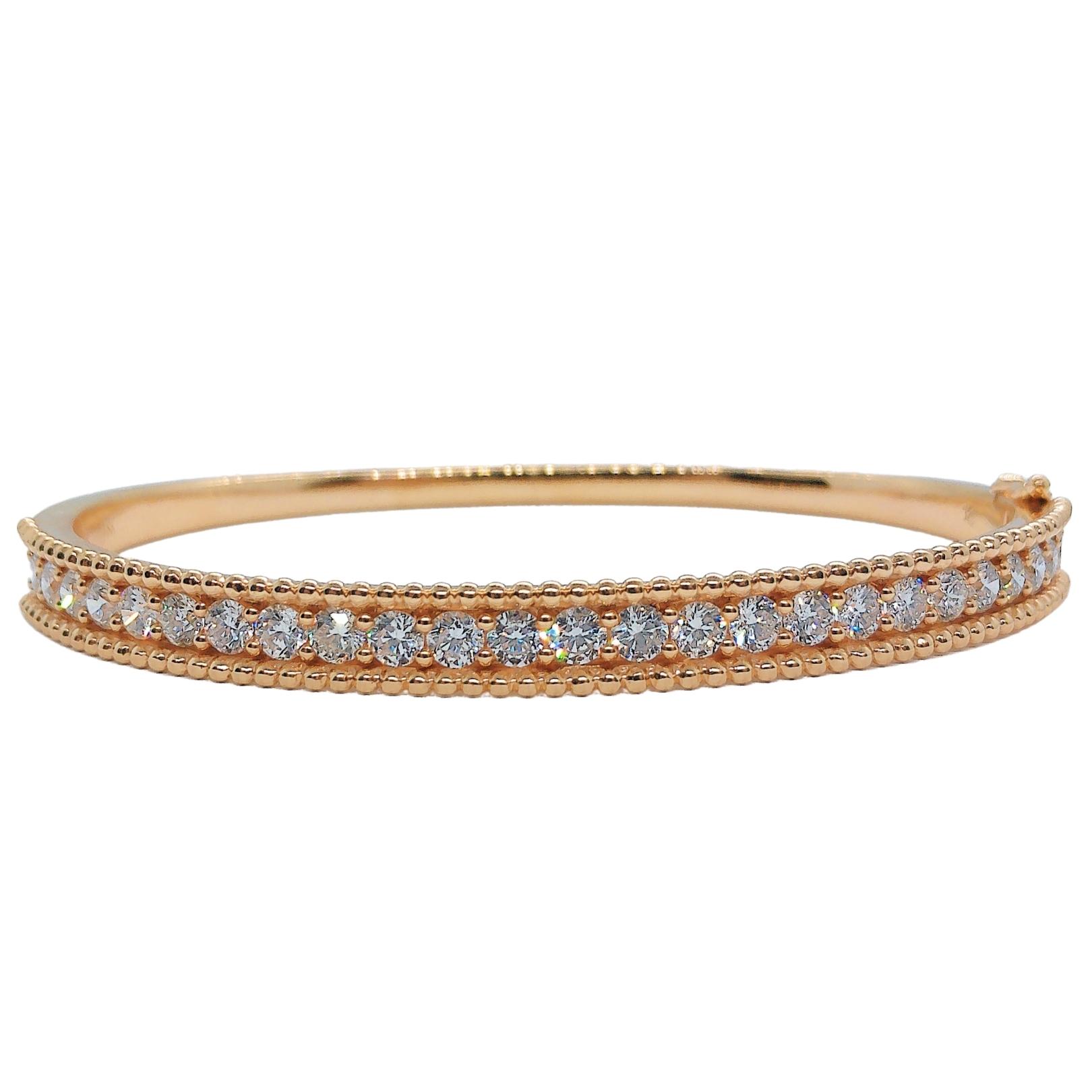 Diamond Eternity Bangle Bracelet