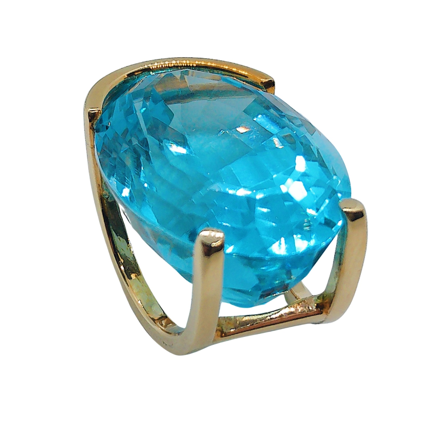 Large Blue Topaz Pendant 001-230-00656 Cary | Joint Venture Jewelry ...