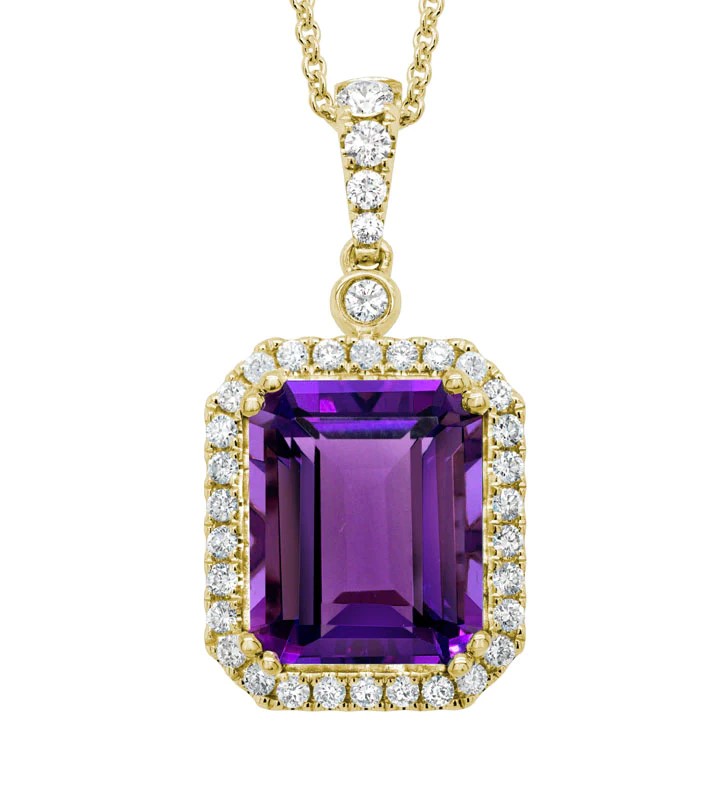 Pendant 001-230-03461 14KY - Colored Stone Pendants | Jon's Fine ...