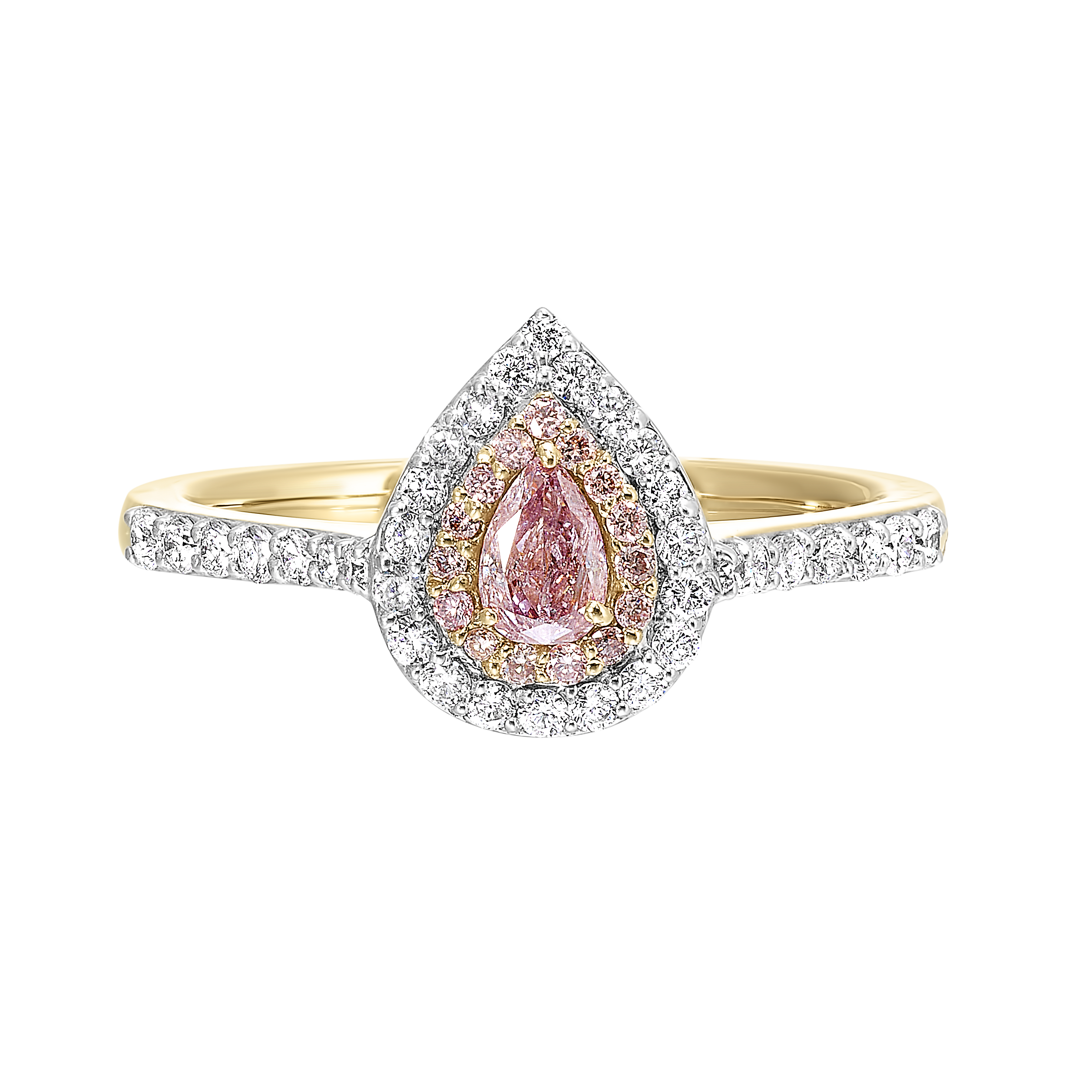 pink diamond shape