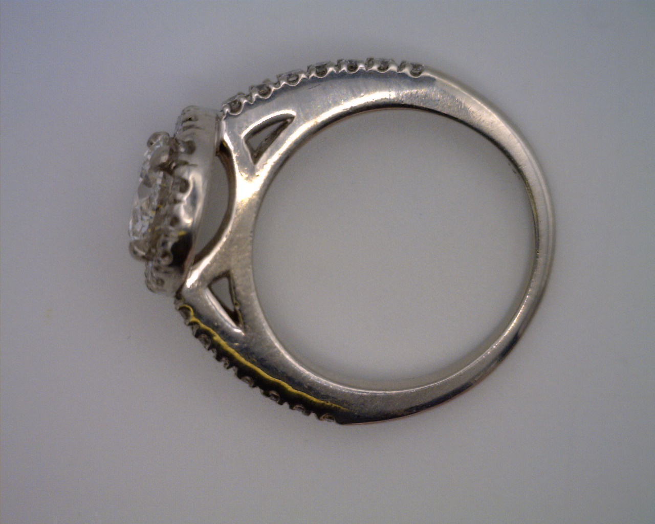 Platinum & diamond engagement ring