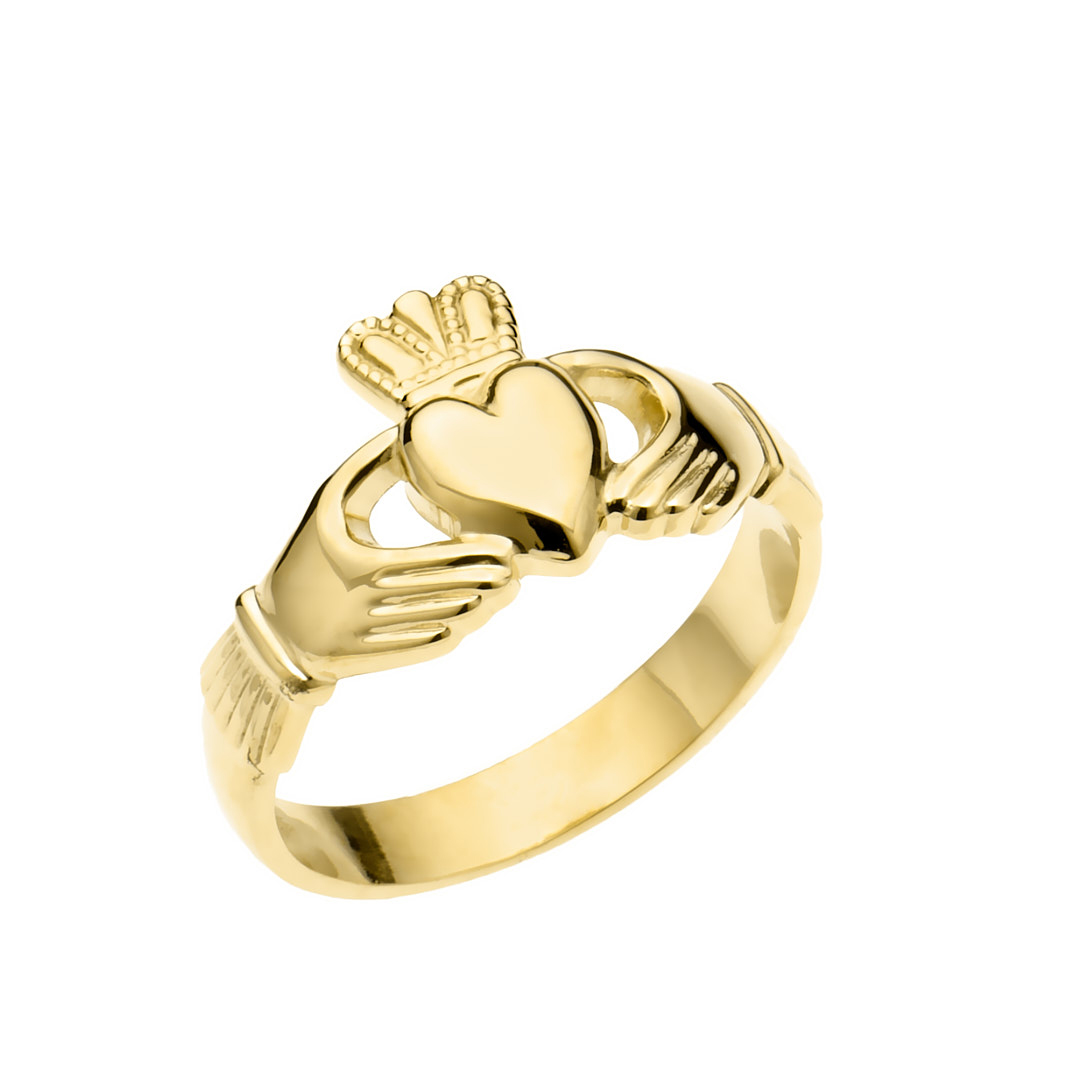 claddagh ring gold