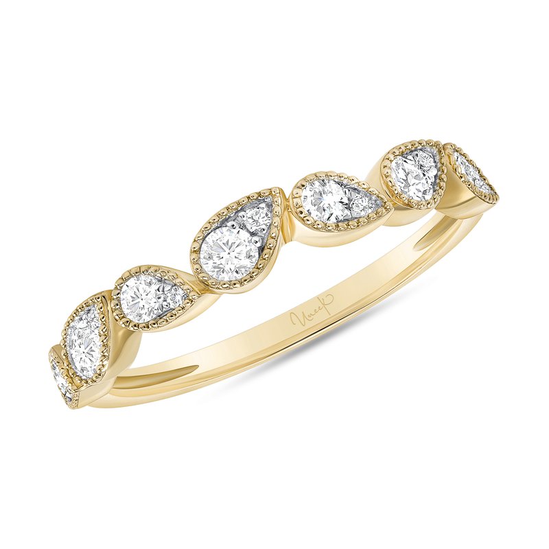 Uneek 14K Yellow Gold Diamond Stackable Ring 001-110-05221 | Koerbers ...