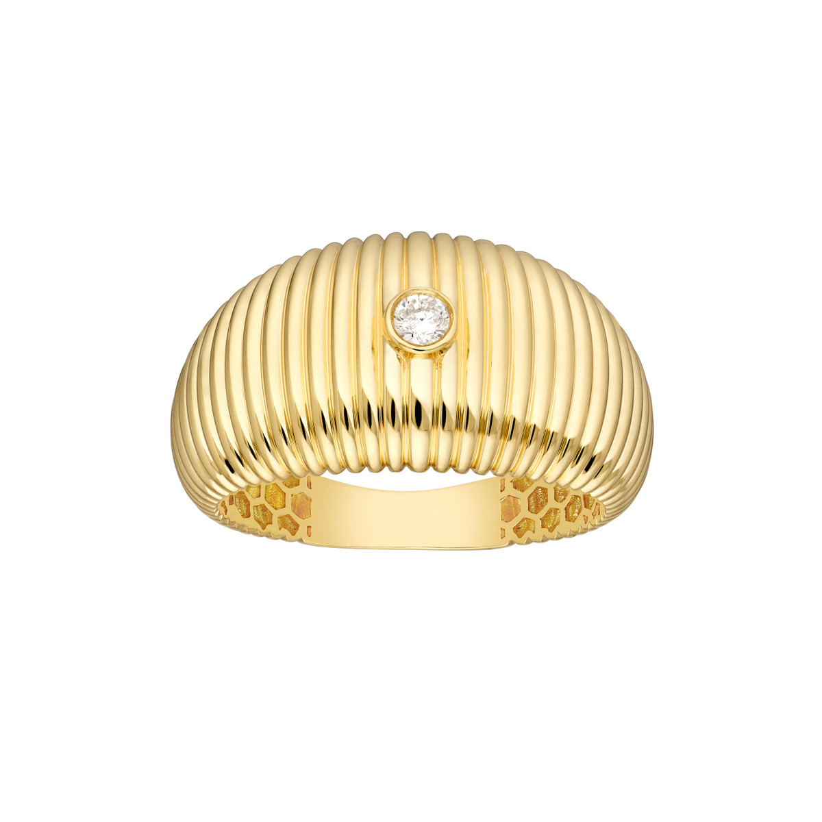 14k gold shrimp ring store