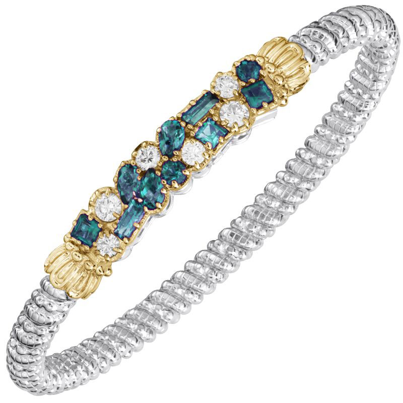blue topaz bangle