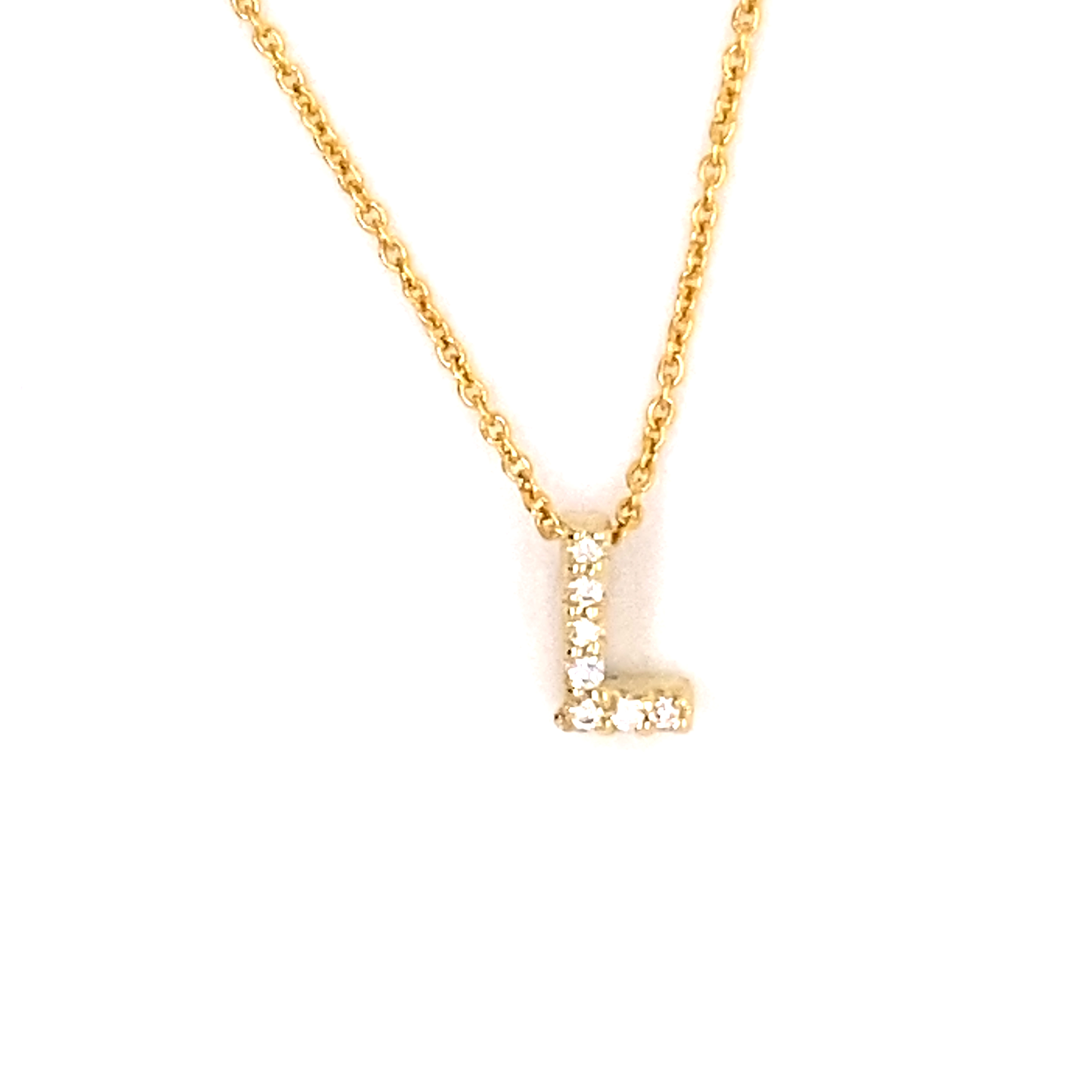 The Letter L In Diamonds