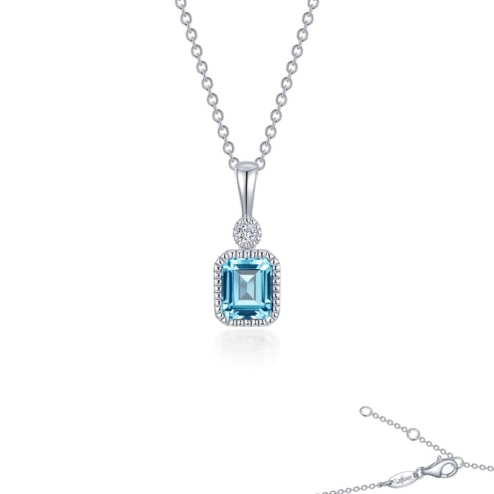 Simulated aquamarine store