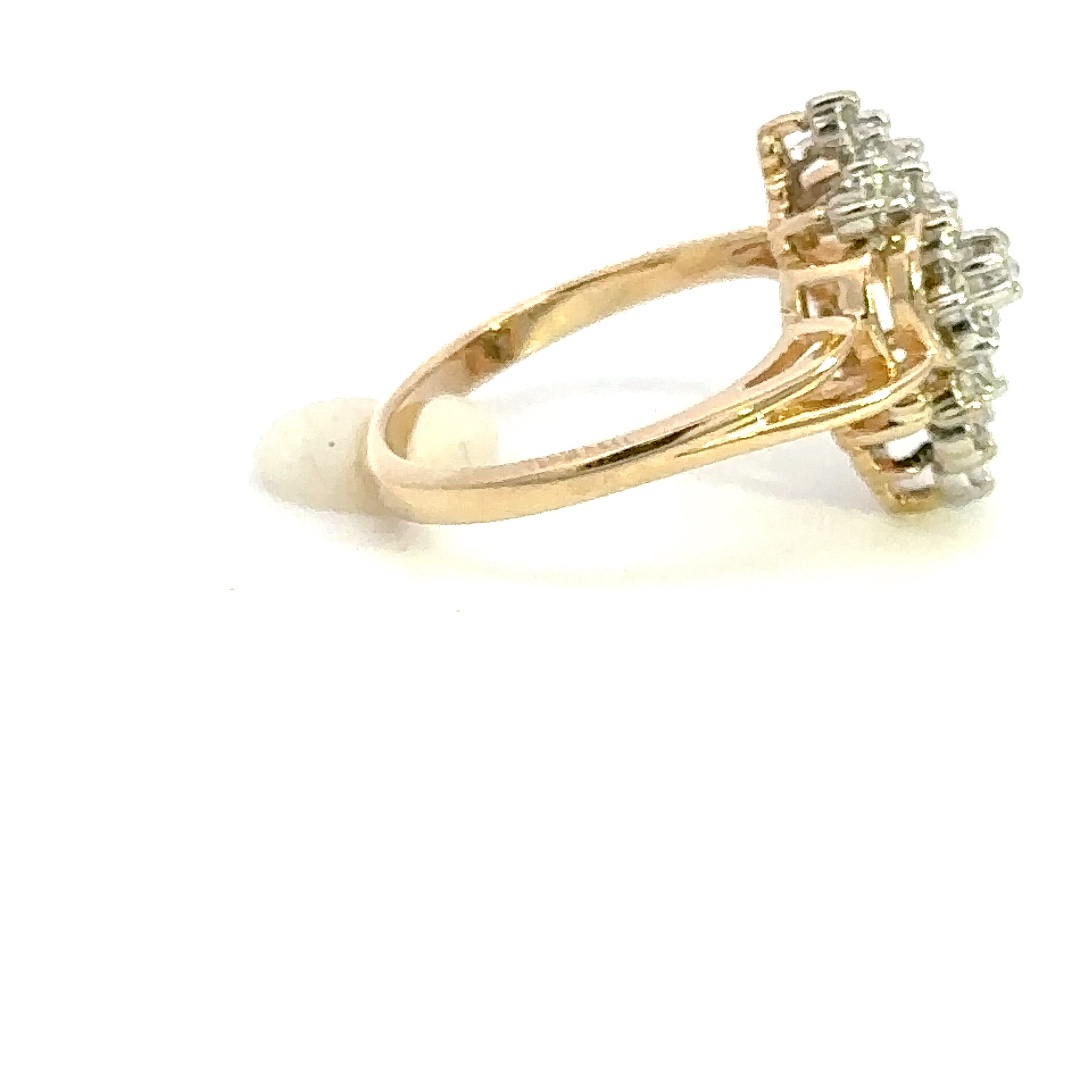 Estate 14KY .38ct Waterfall Diamond Ring 002-802-2000930 | Kiefer ...