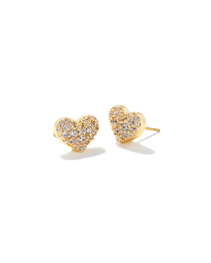 Kendra heart earrings store