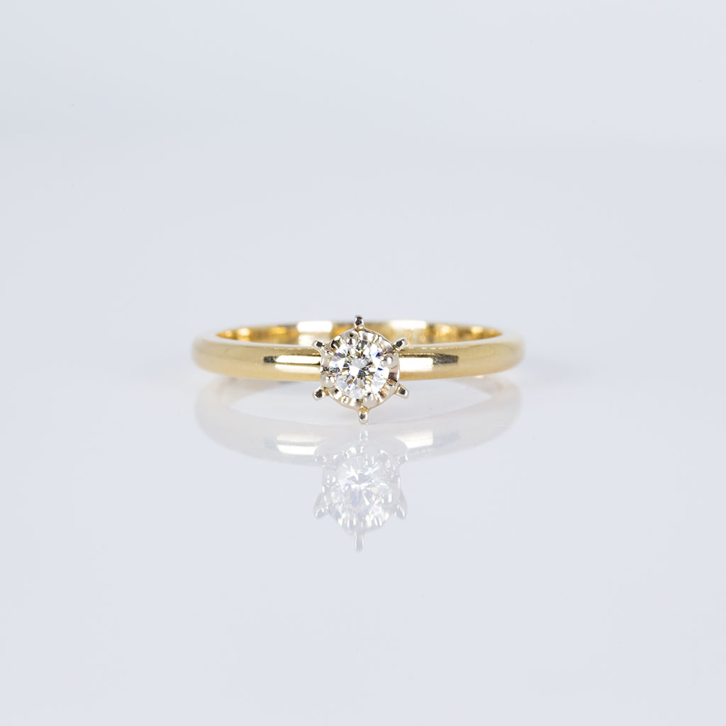 diamond illusion ring