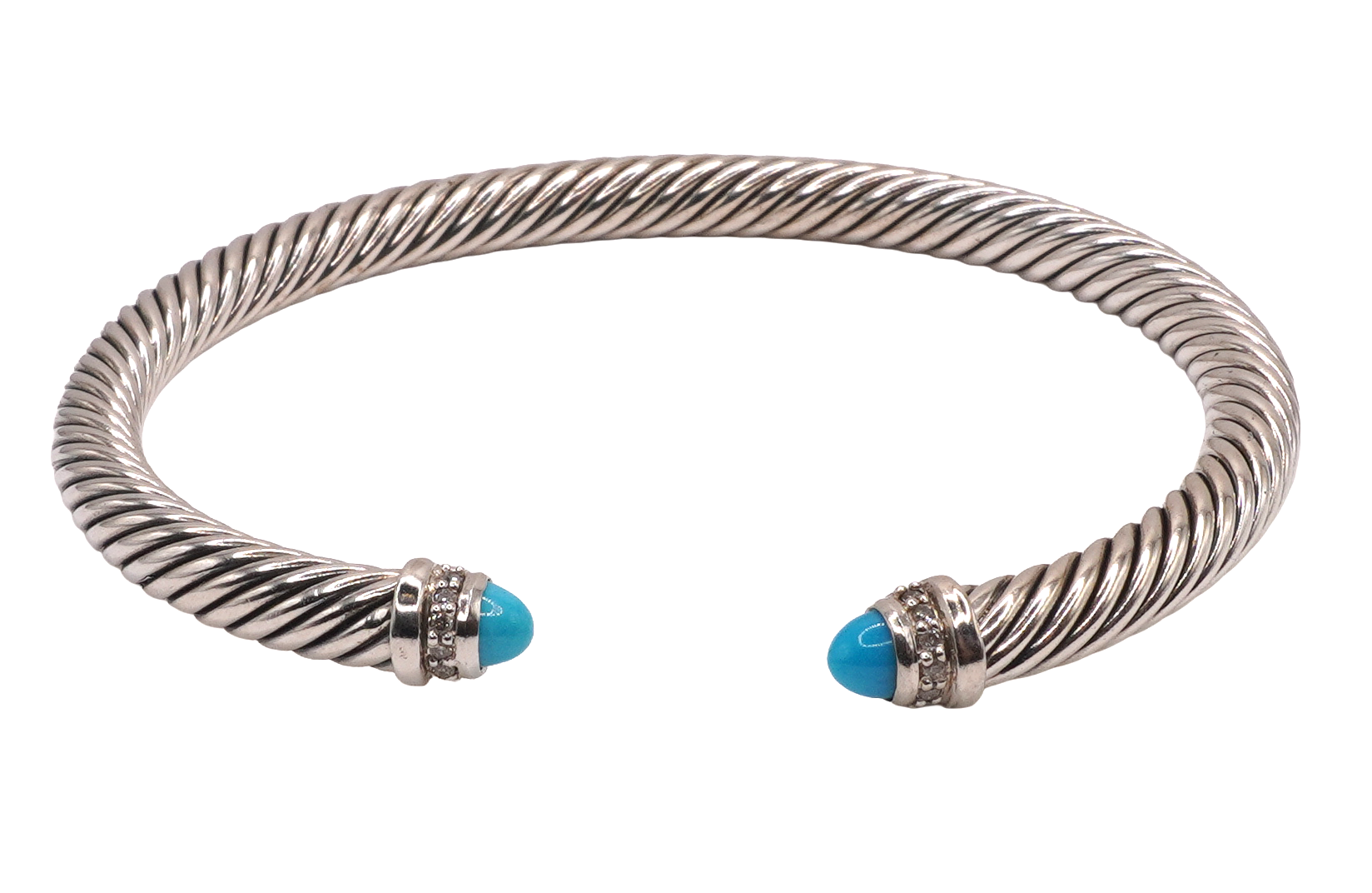 chevron turquoise cuff