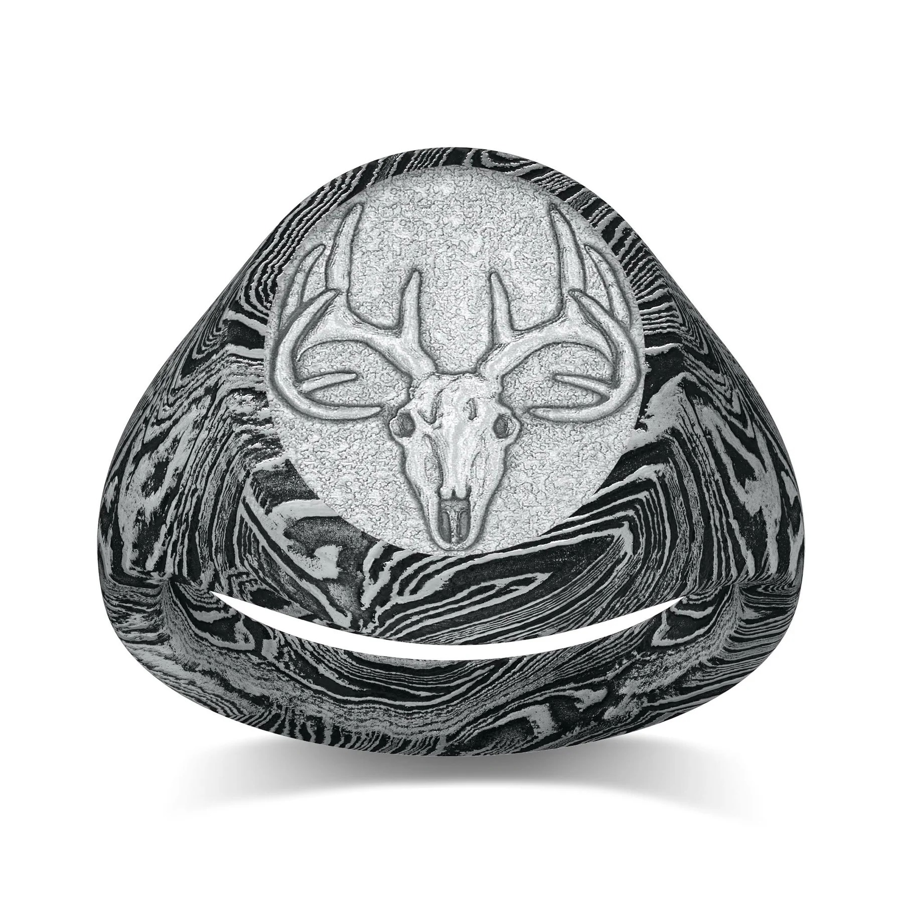 deer signet ring