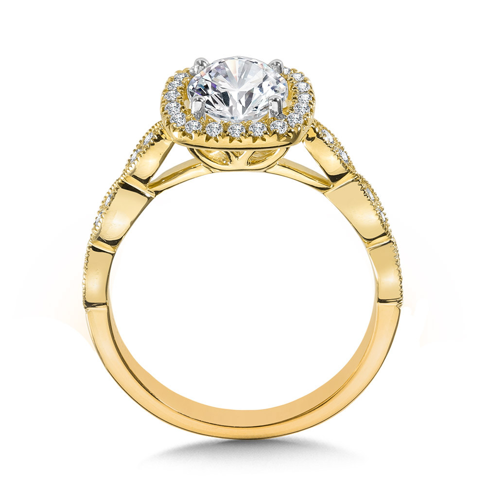 Engagement Ring 001-100-02564 14KY - Engagement | Mees Jewelry ...