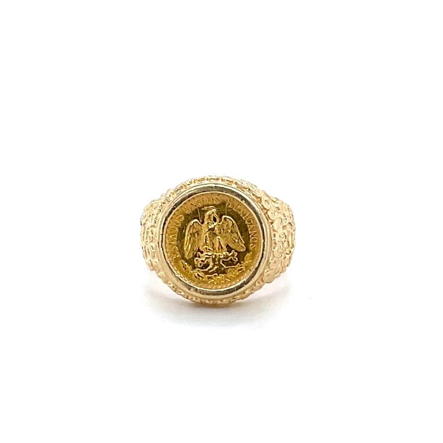 penny ring gold