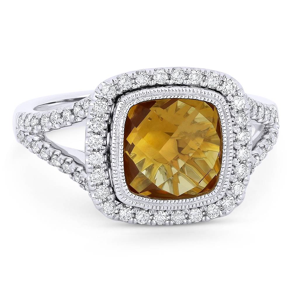 Color stone Ring 001-200-01074 14KW - Colored Stone Rings | Mollys ...