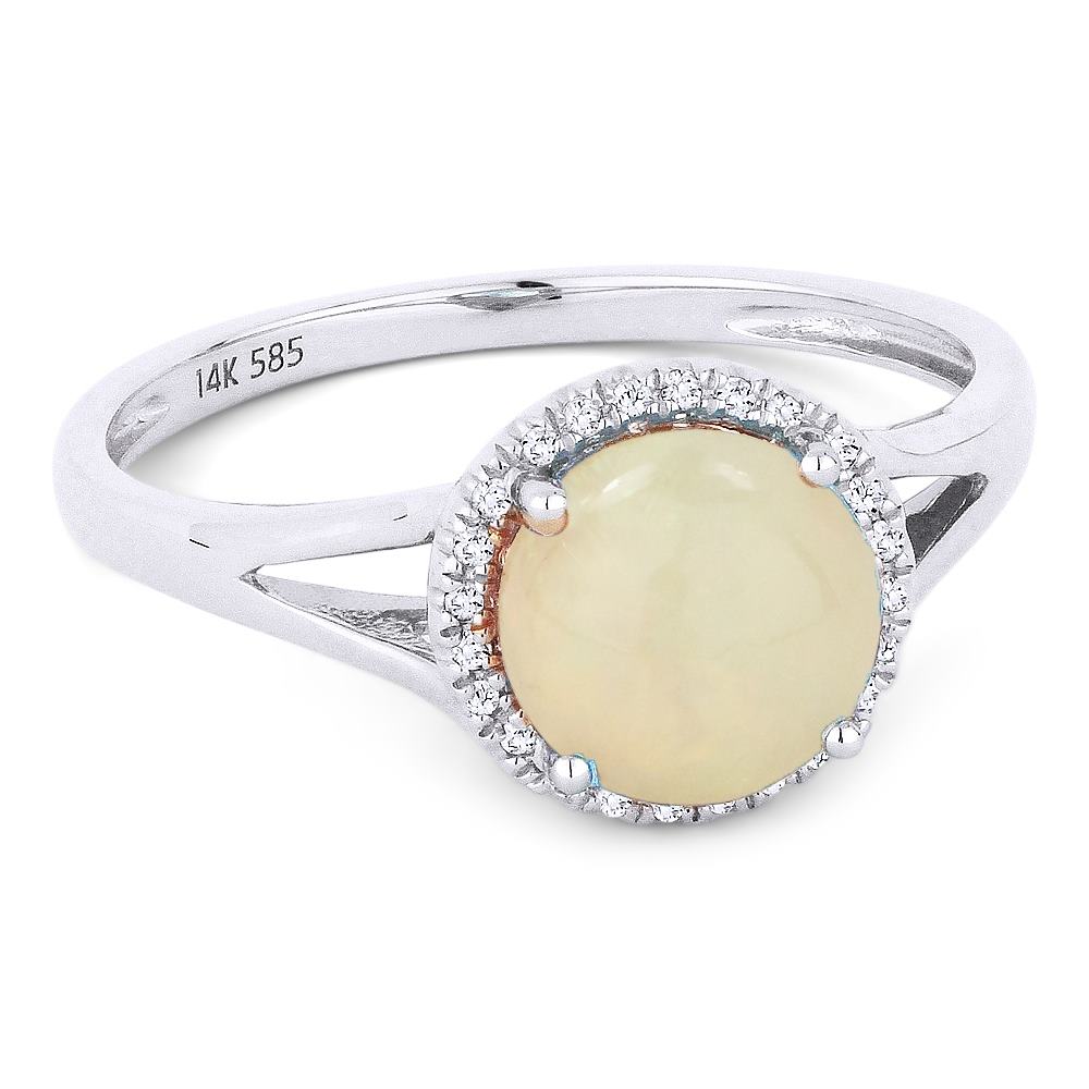Color stone Ring 001-200-01458 14KW - Colored Stone Rings | Mollys ...